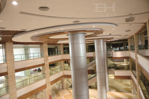 Shopping Mall Column Aluminum Veneer - Guangdong Bahe Metal Materials ...
